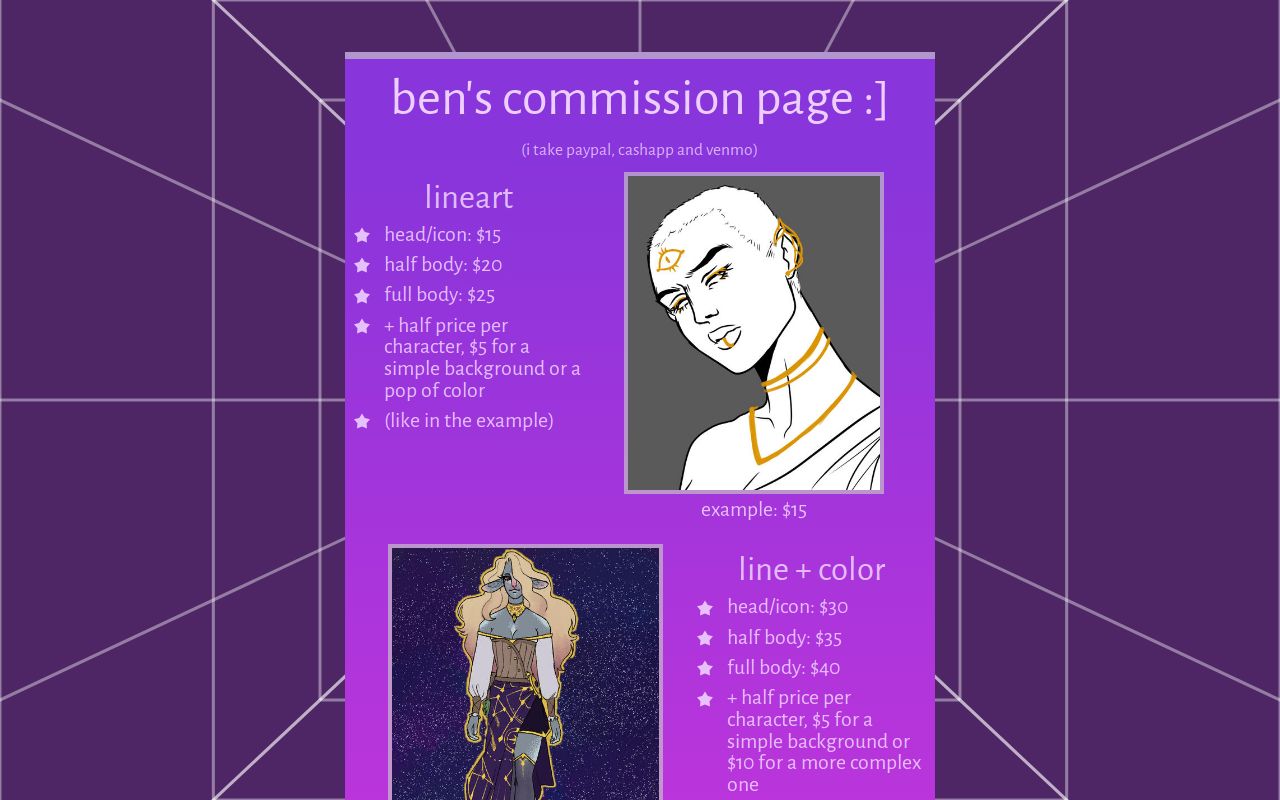 my commission page :]